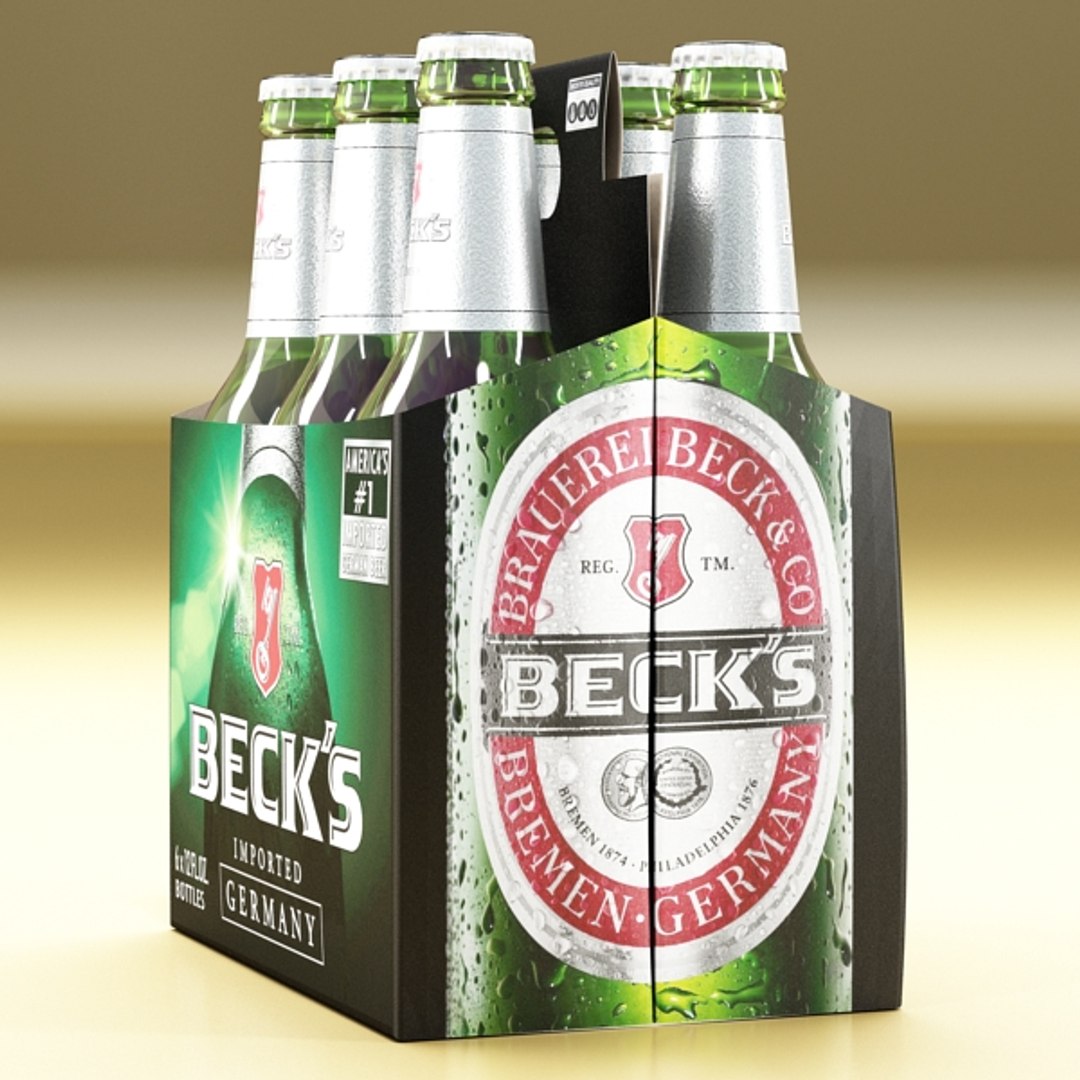 max becks beer bottle 6