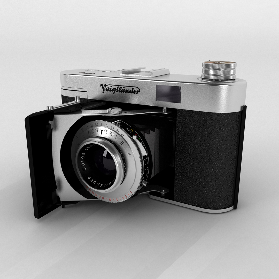 Old Camera 3d Model