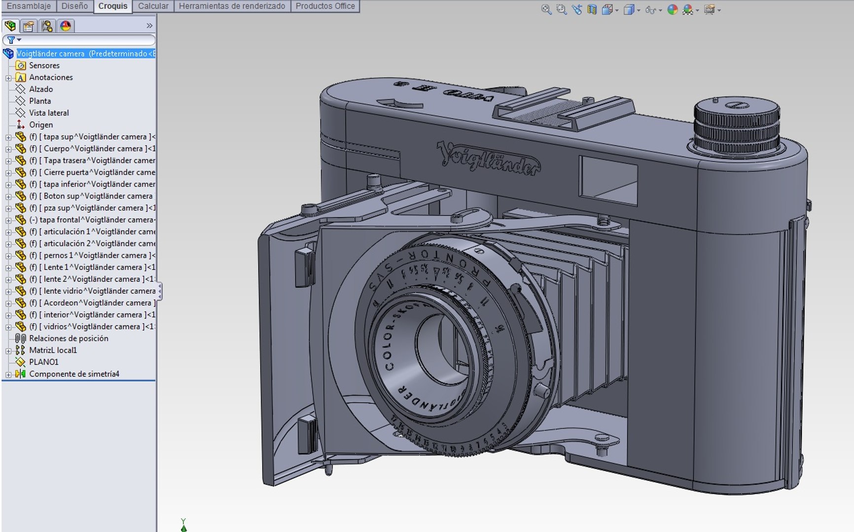Old Camera 3d Model