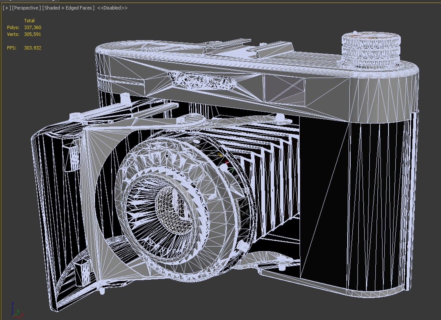 Old Camera 3d Model