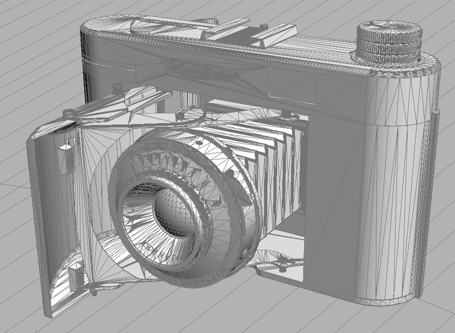 Old Camera 3d Model