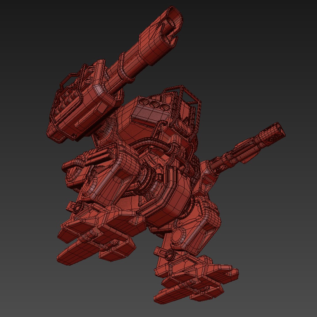 Heavy Robot 3D Model - TurboSquid 1243200