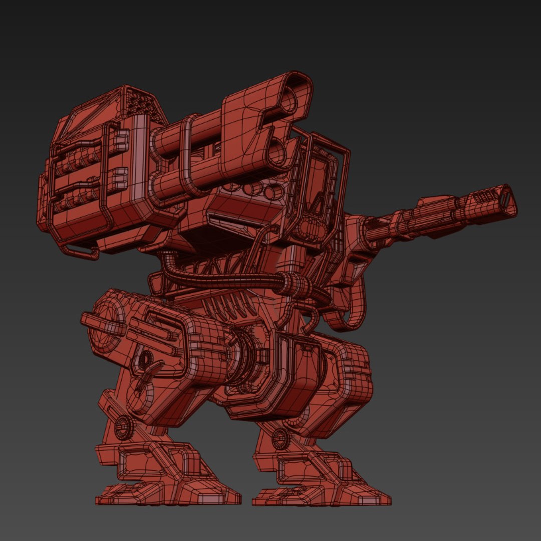 Heavy Robot 3D Model - TurboSquid 1243200