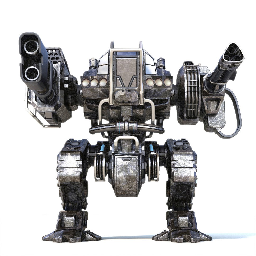 Heavy Robot 3D Model - TurboSquid 1243200