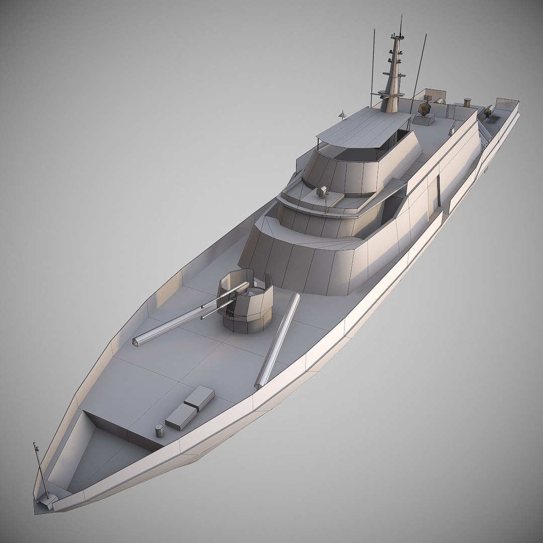 Boat Vessel Vehicle 3D Model - TurboSquid 1447833