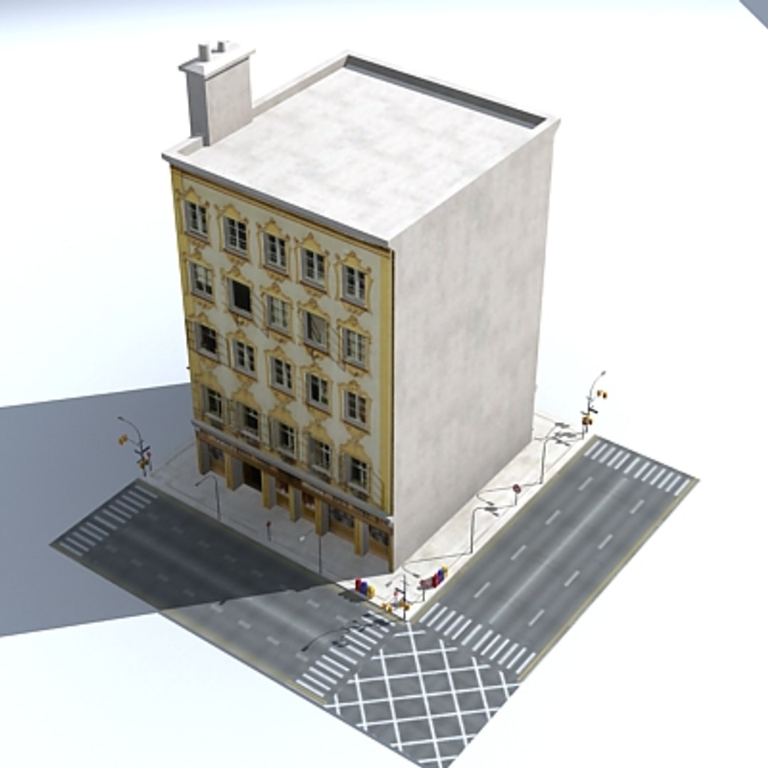 city street 3d 3ds