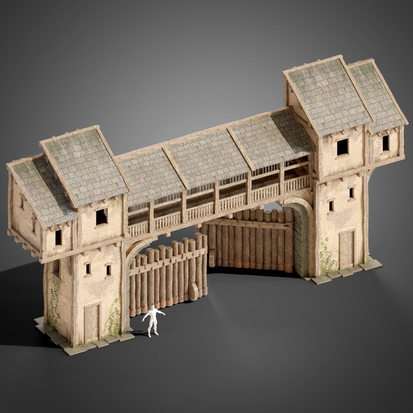 Castle Gate 3D Models for Download | TurboSquid