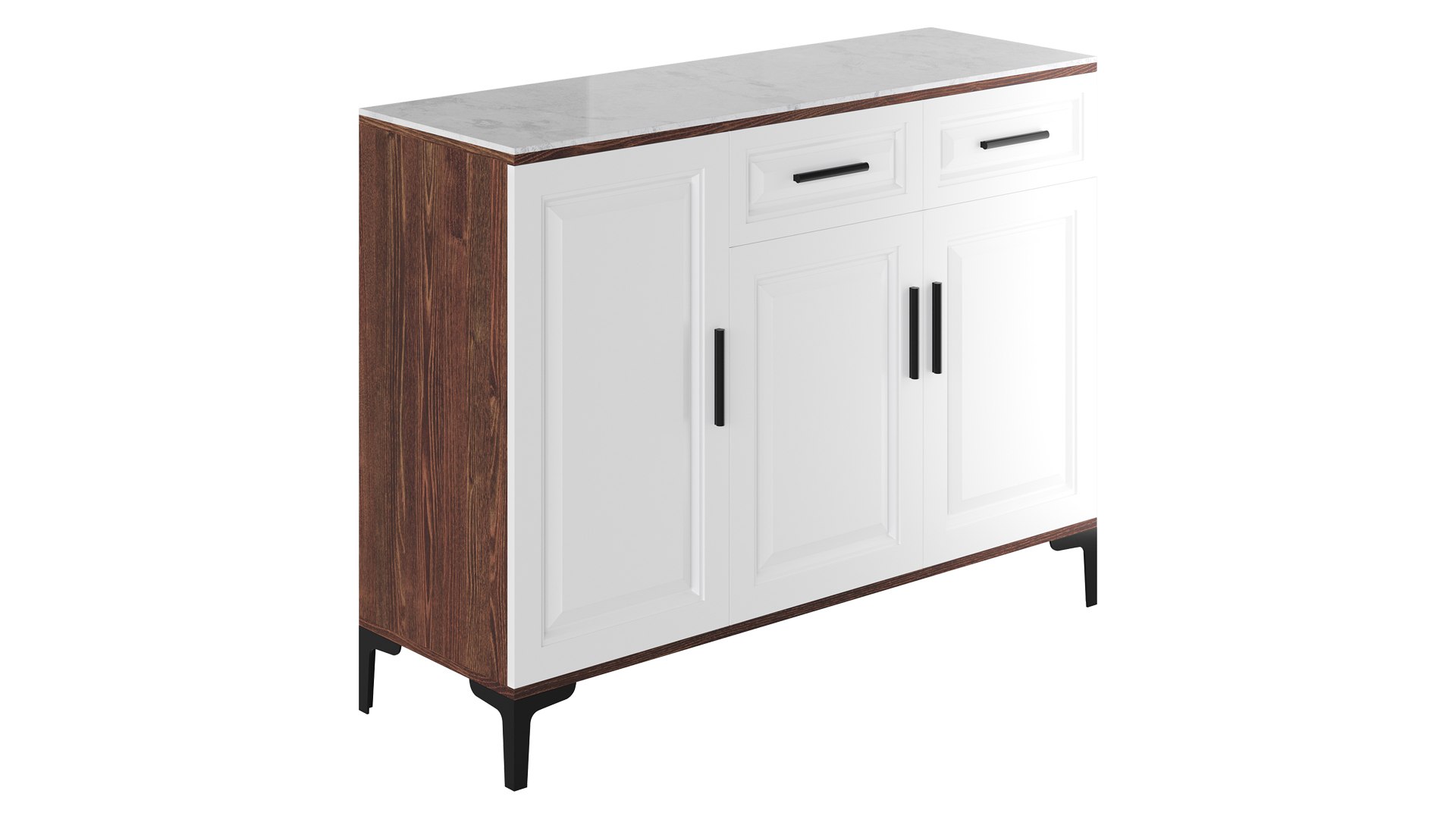 Modern Wood Buffets Sideboards 2 3D Model - TurboSquid 2228022