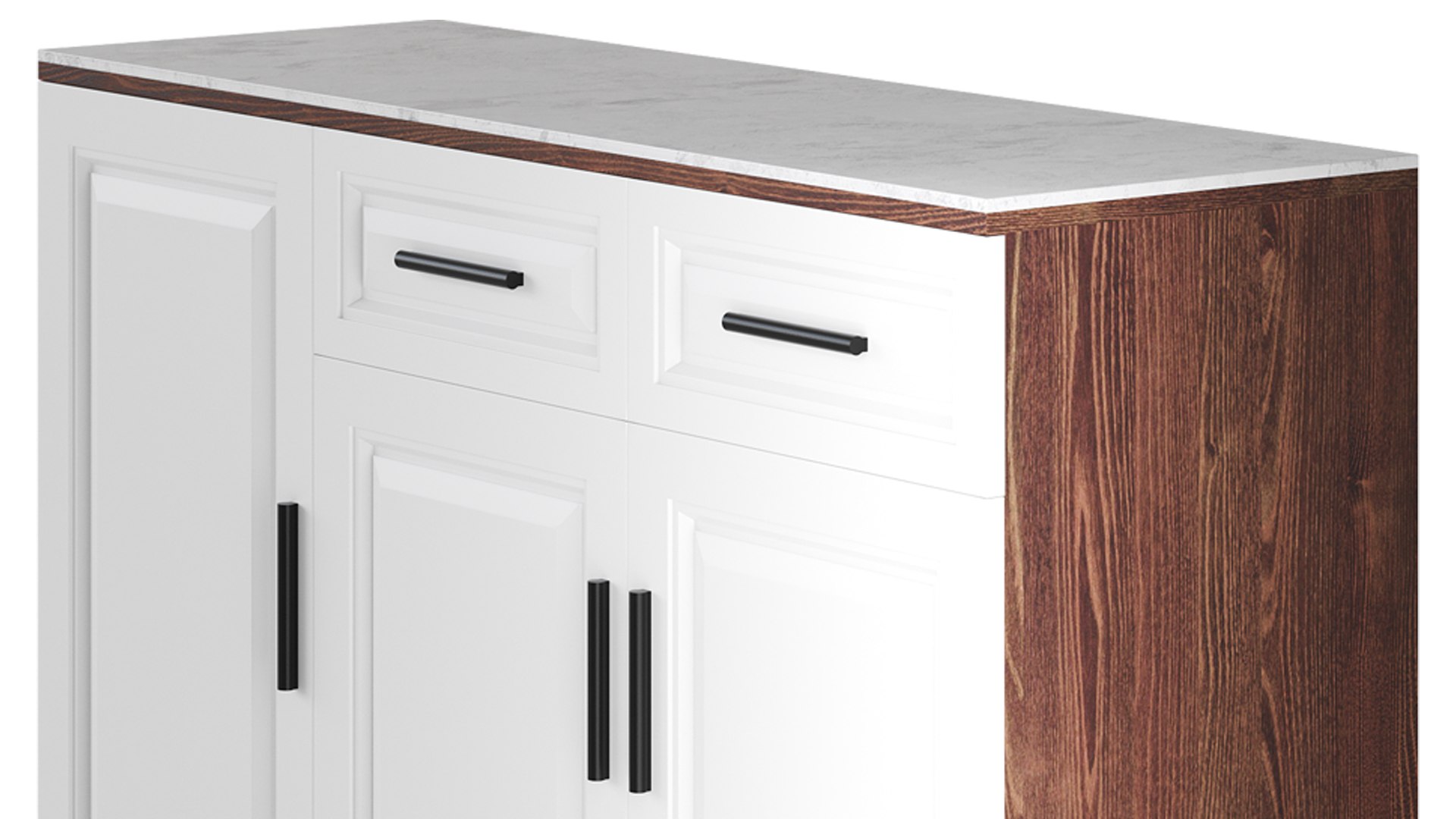 Modern Wood Buffets Sideboards 2 3D Model - TurboSquid 2228022