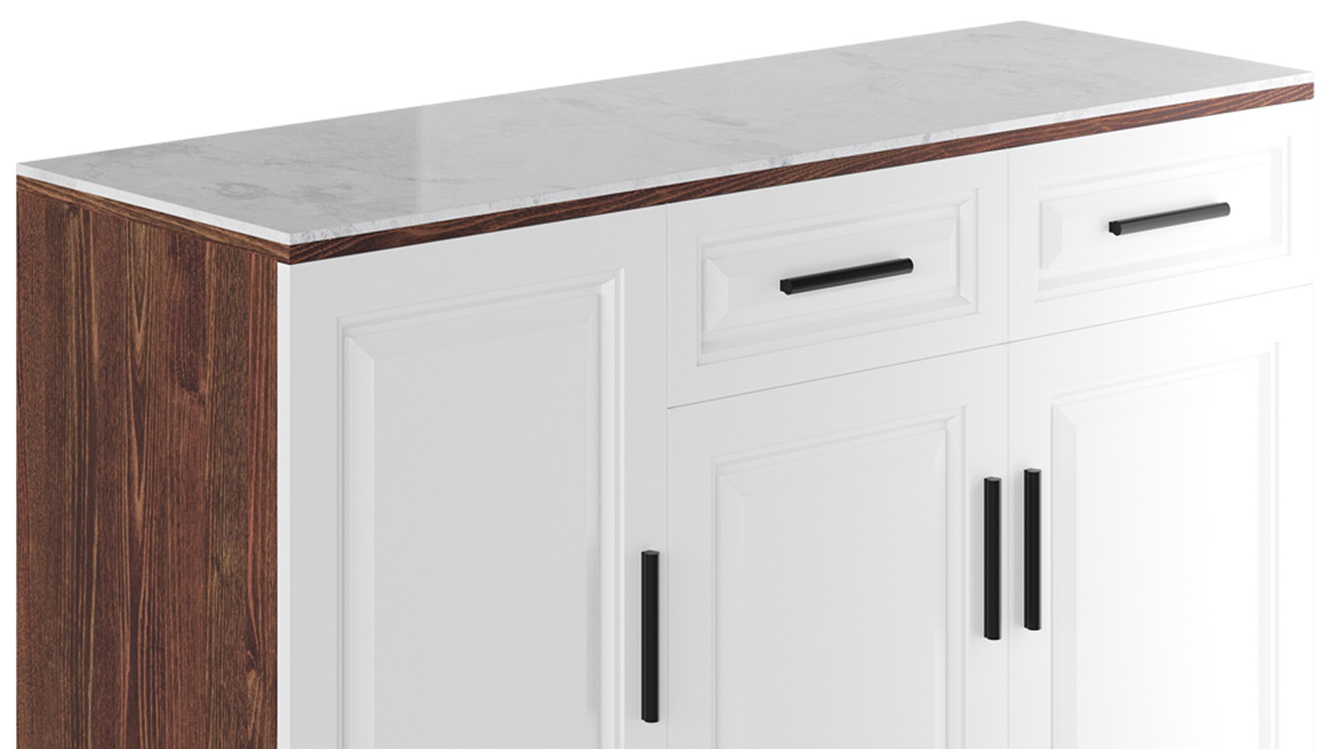 Modern Wood Buffets Sideboards 2 3D Model - TurboSquid 2228022