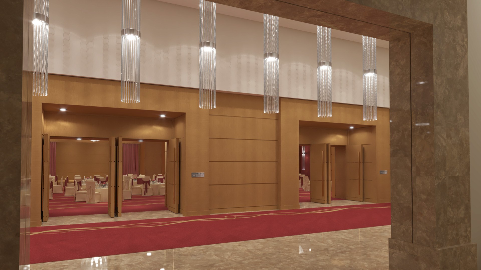 3D Model Ballroom - TurboSquid 2073325