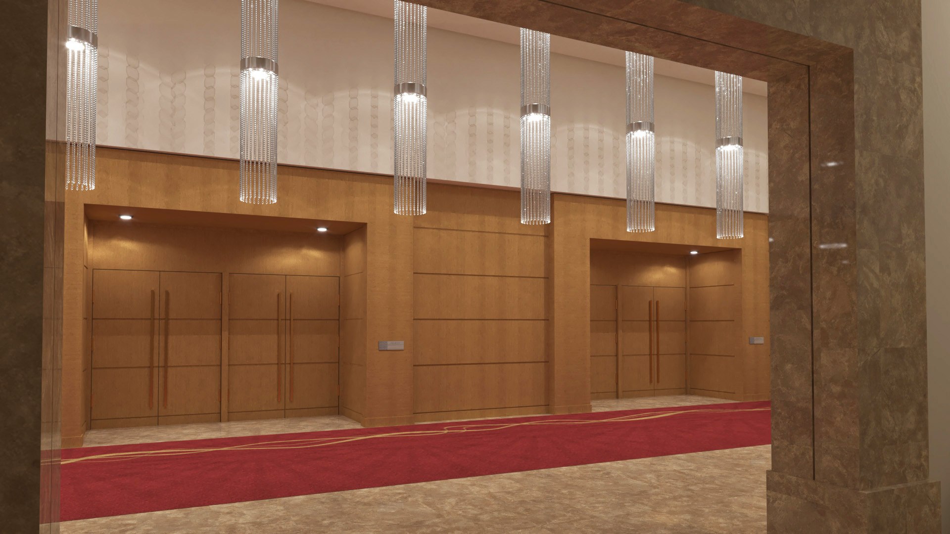 3D Model Ballroom - TurboSquid 2073325