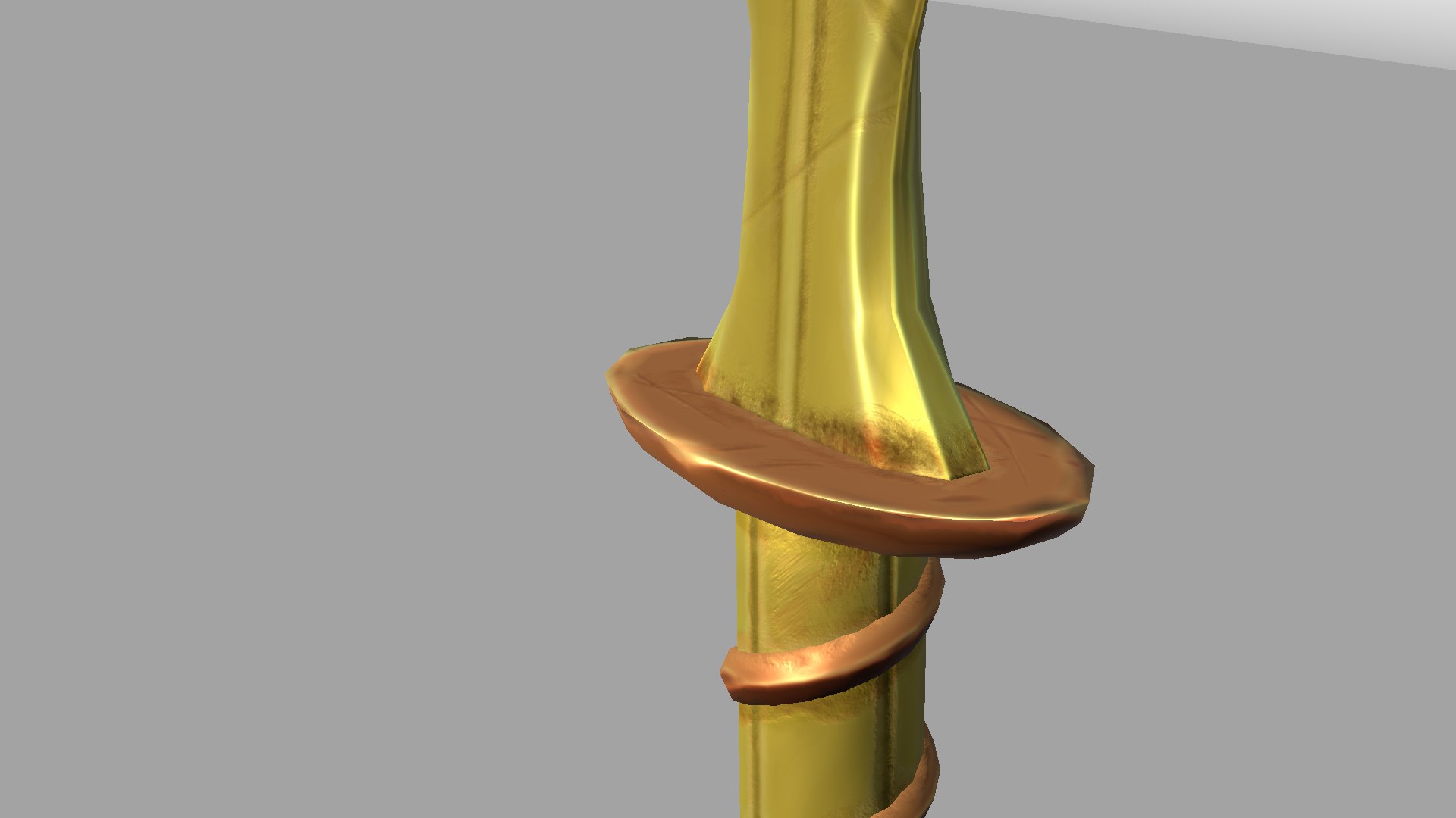 3D Stylized Brass Dagger - TurboSquid 1783812