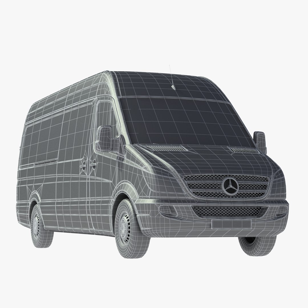 Sprinter van 3D model - TurboSquid 1207244