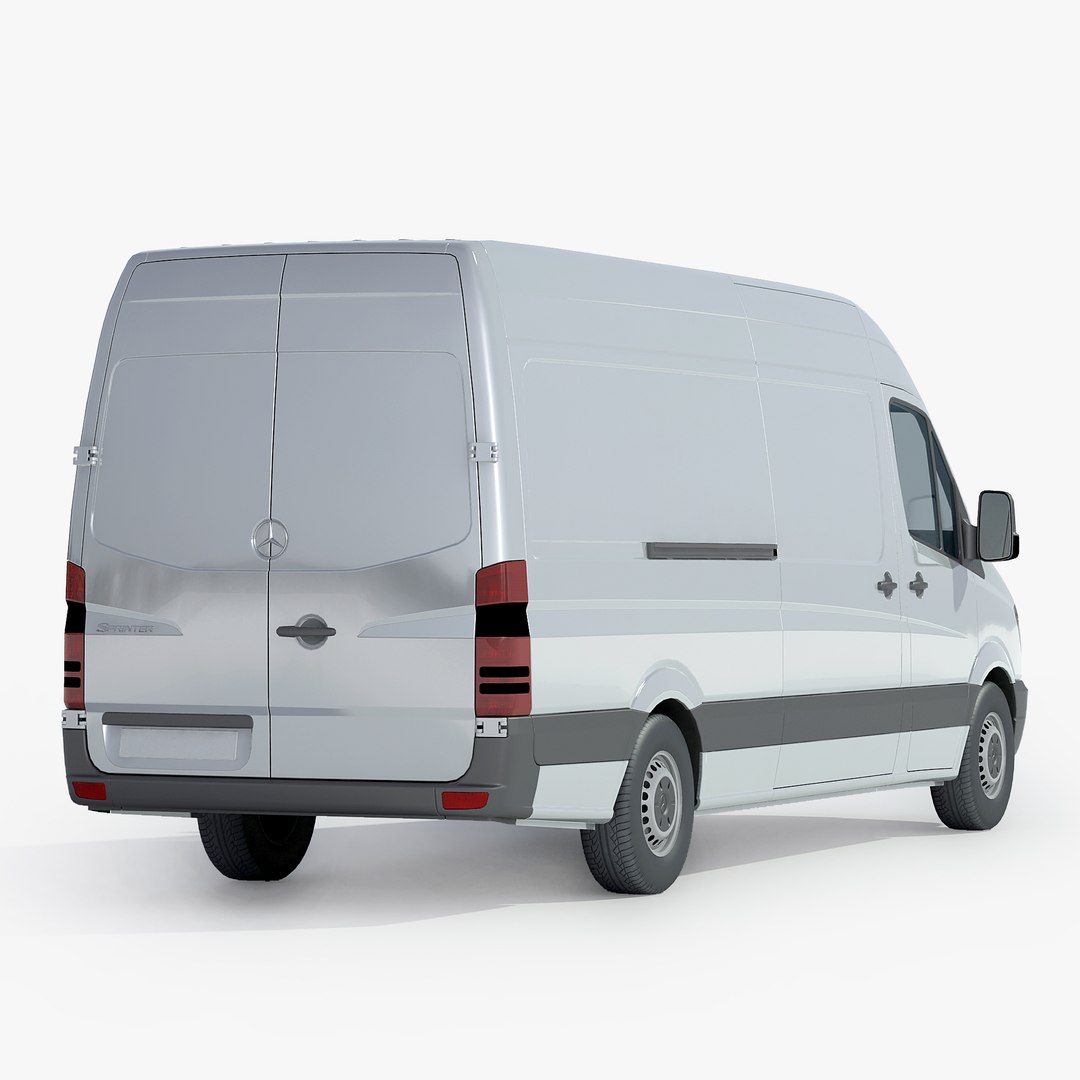 Sprinter van 3D model - TurboSquid 1207244