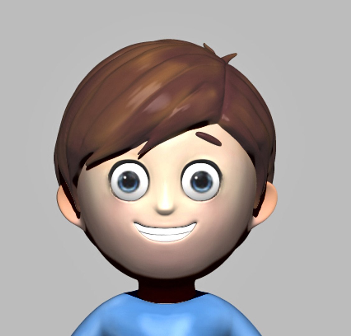 3d Cute Cartoon Model