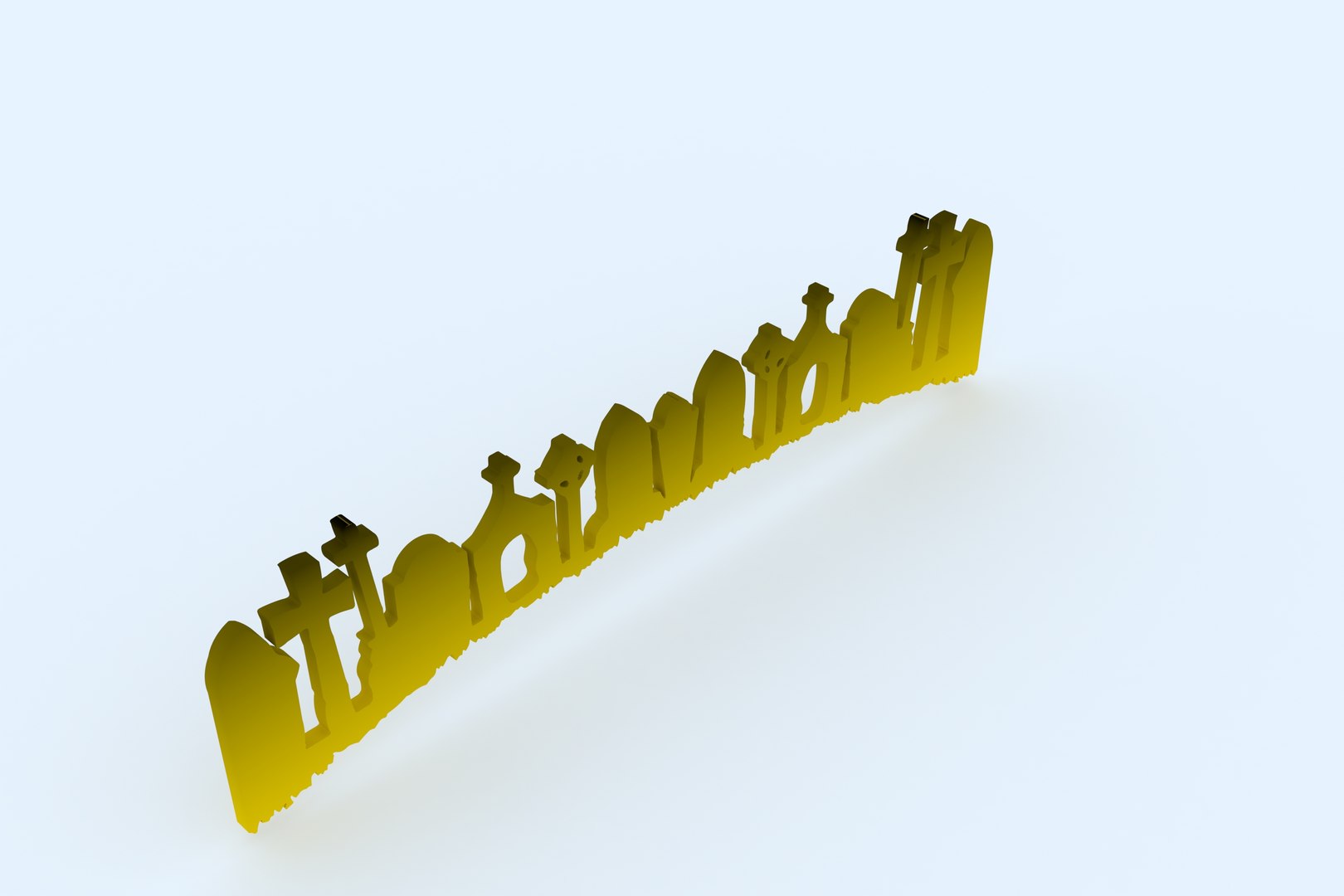 3D Hallowen Horror Model - TurboSquid 1642470