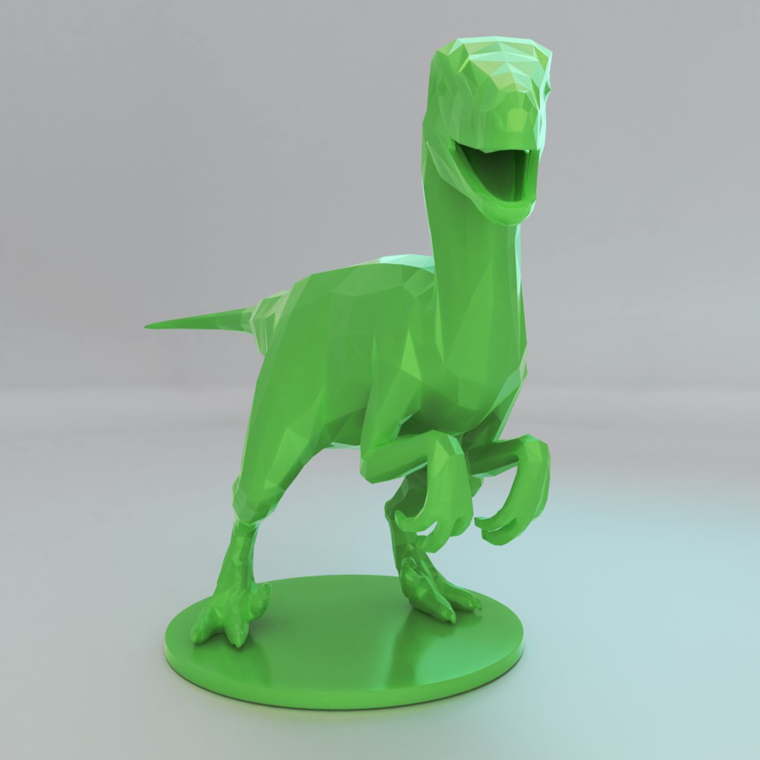 3D Raptors Print Printable - TurboSquid 1198436