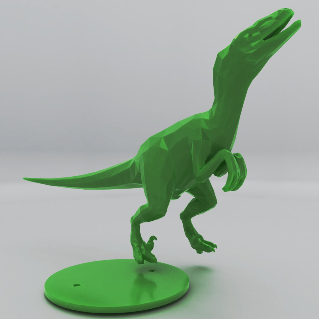 3D Raptors Print Printable - TurboSquid 1198436