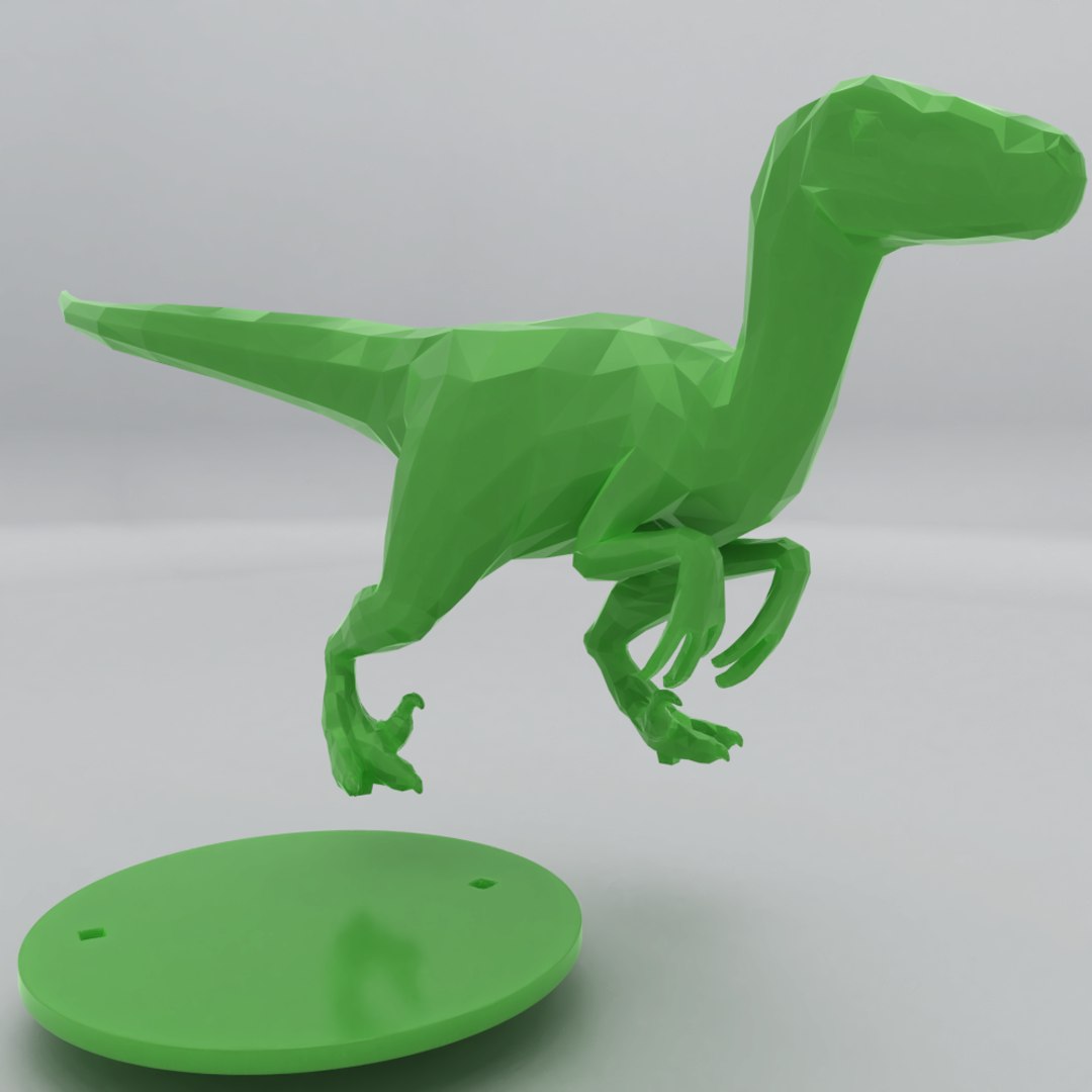 3D Raptors Print Printable - TurboSquid 1198436