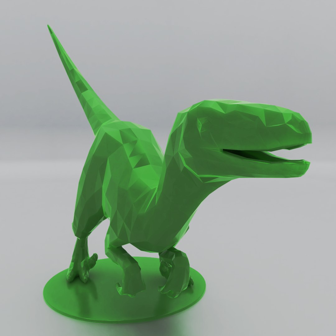 3D Raptors Print Printable - TurboSquid 1198436
