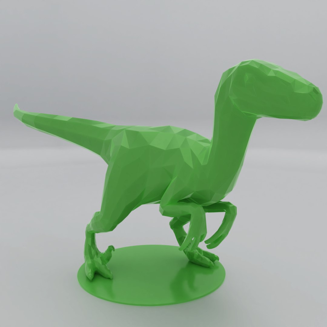 3D Raptors Print Printable - TurboSquid 1198436