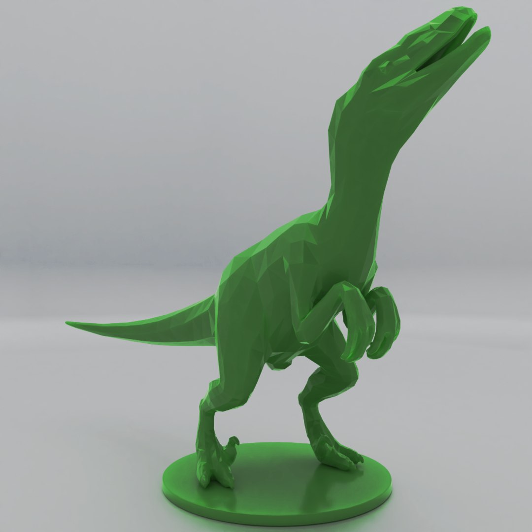 3D Raptors Print Printable - TurboSquid 1198436
