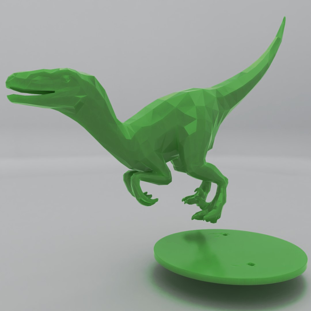 3D Raptors Print Printable - TurboSquid 1198436
