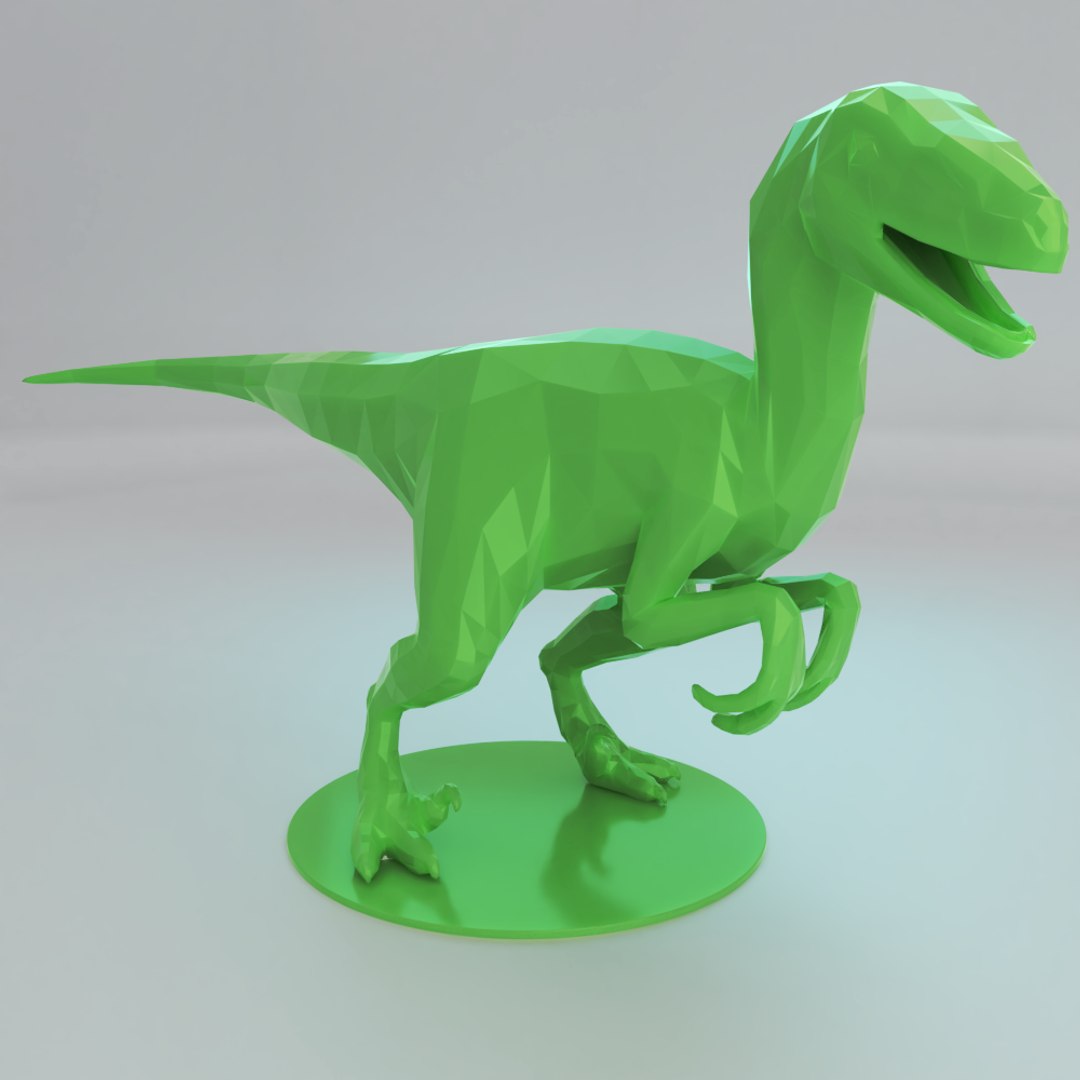 3D Raptors Print Printable - TurboSquid 1198436