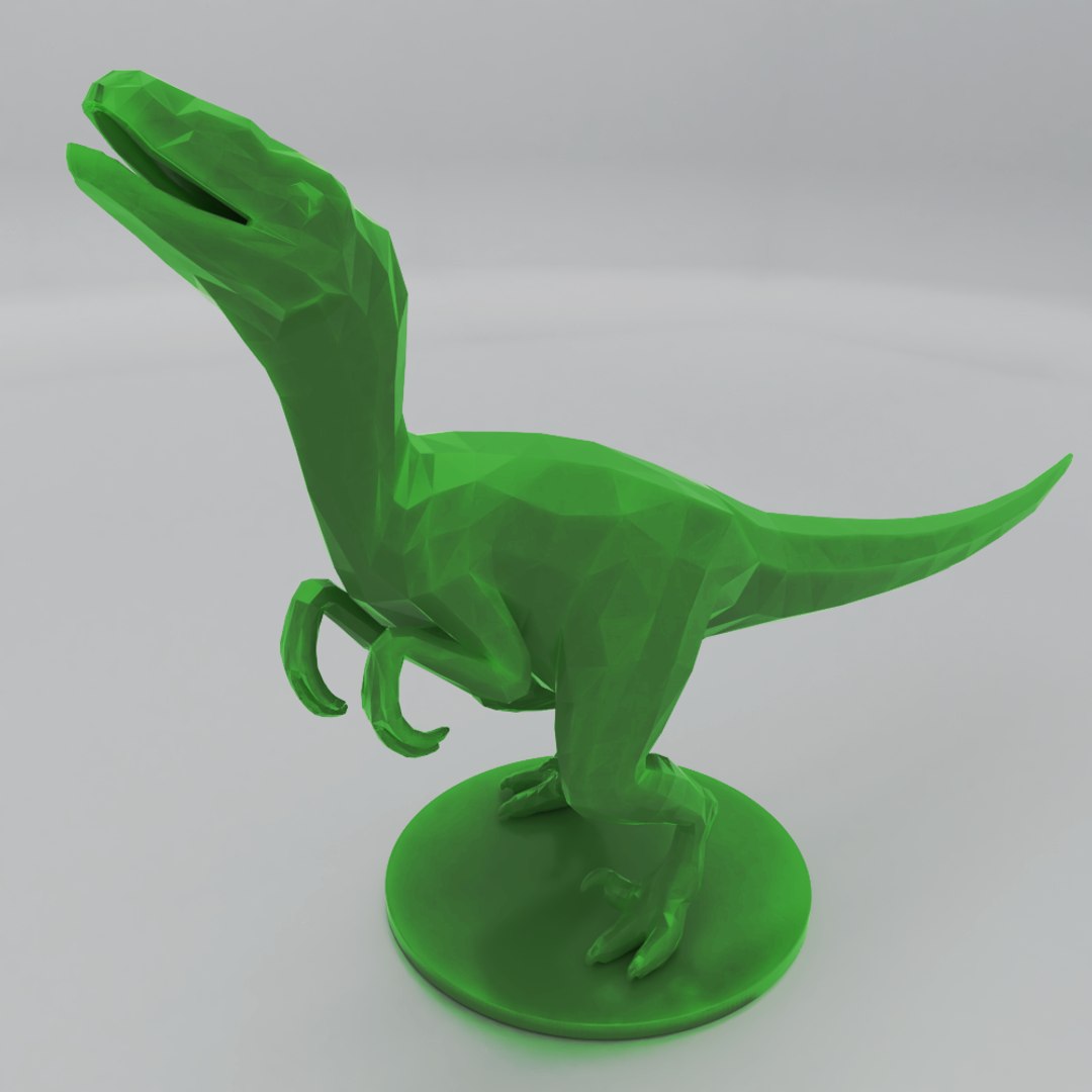 3D Raptors Print Printable - TurboSquid 1198436