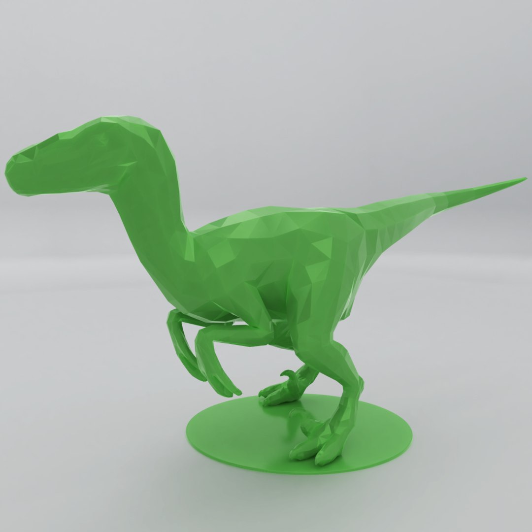 3D Raptors Print Printable - TurboSquid 1198436