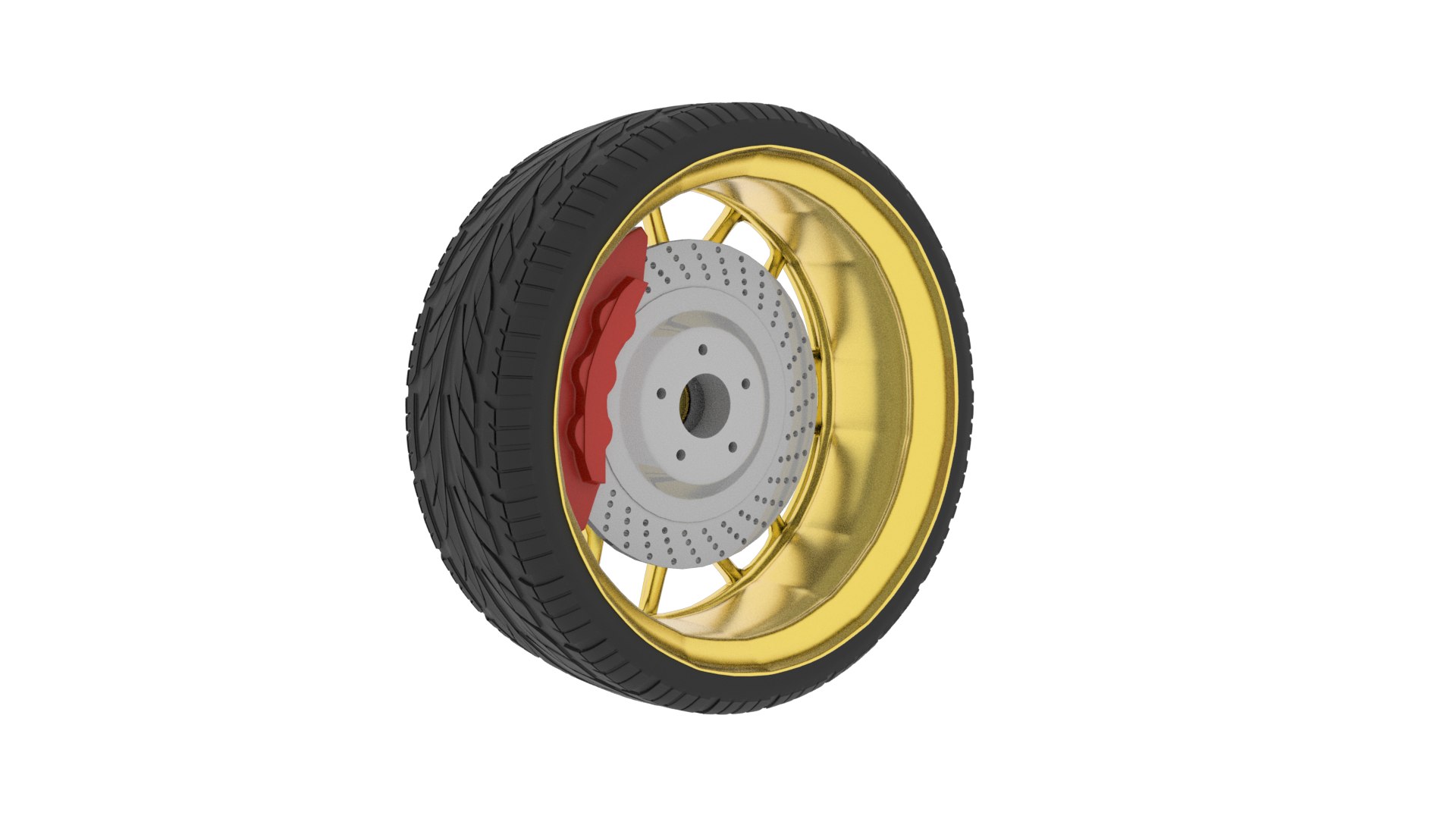 Car wheel m160 3D model - TurboSquid 1262542