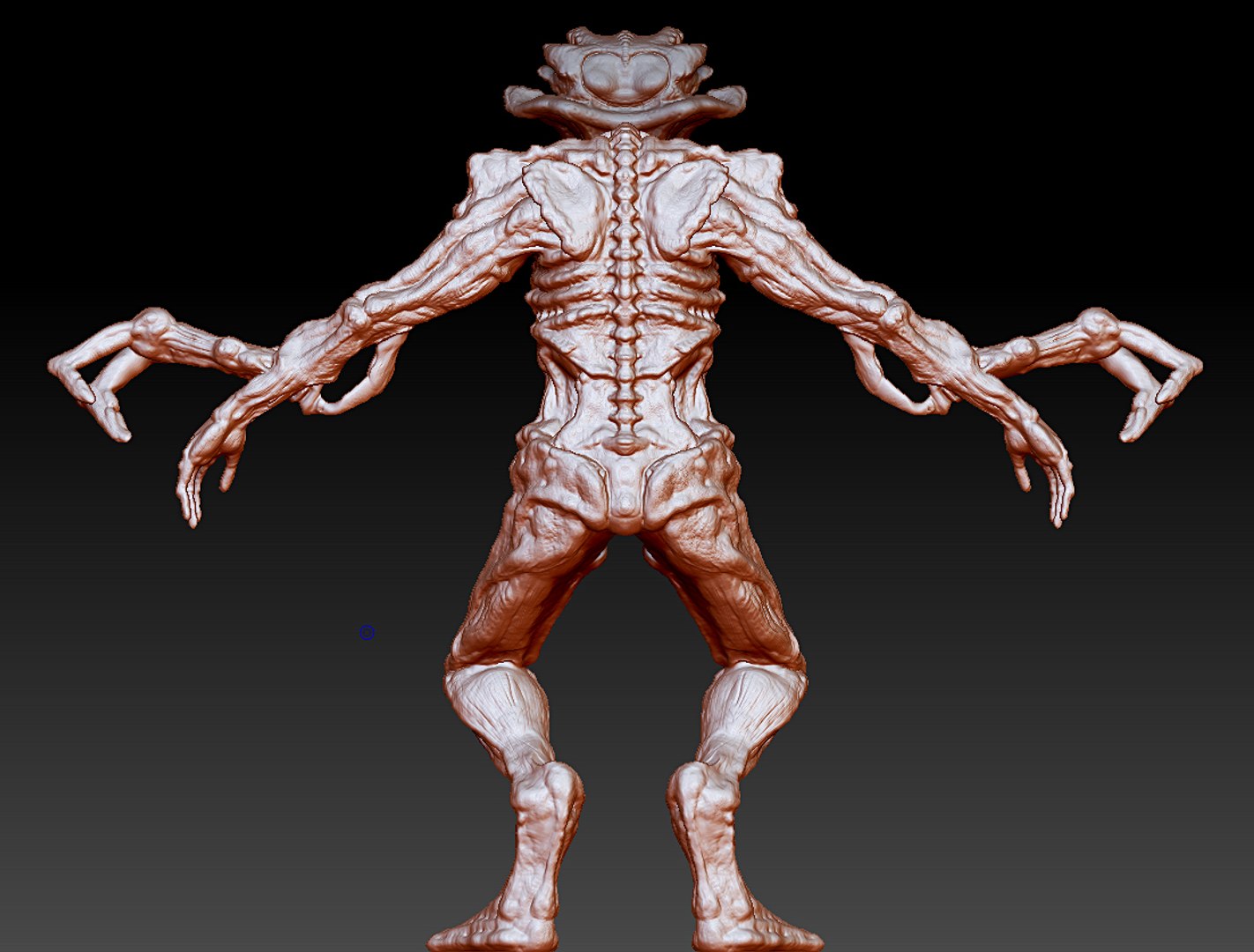 3D Monster Alien Model - TurboSquid 1558382