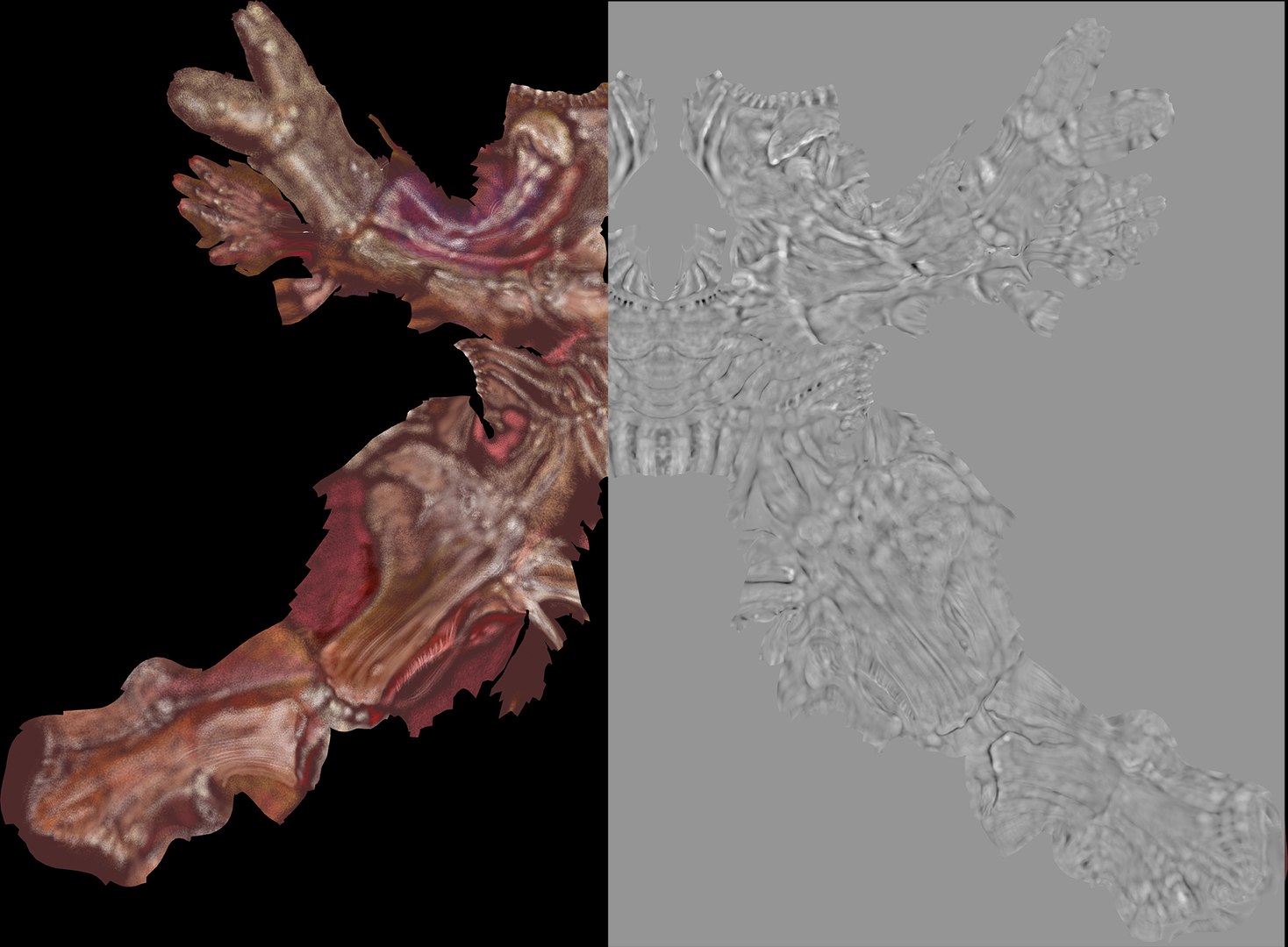 3D Monster Alien Model - TurboSquid 1558382
