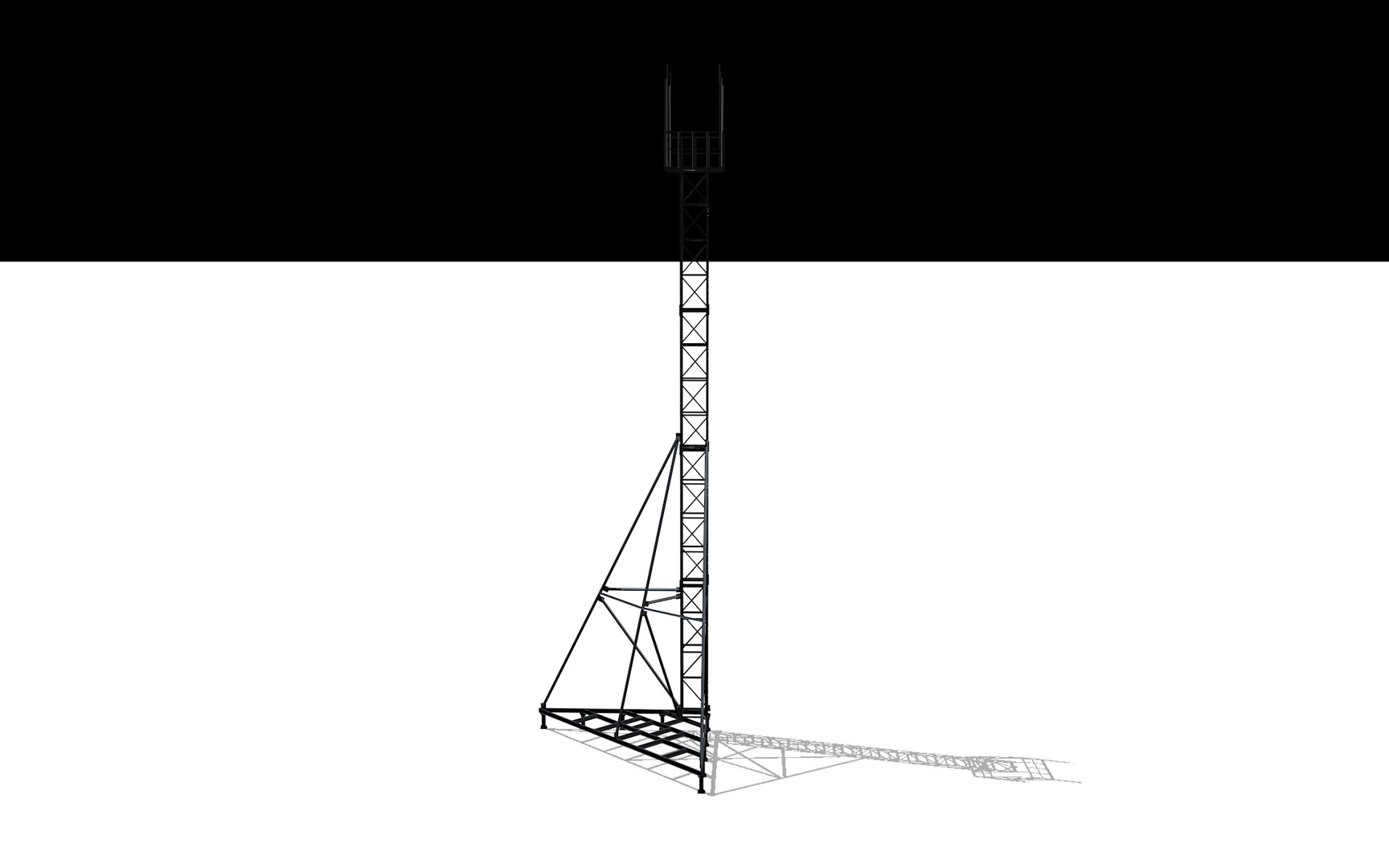 3D cell tower model - TurboSquid 1418825