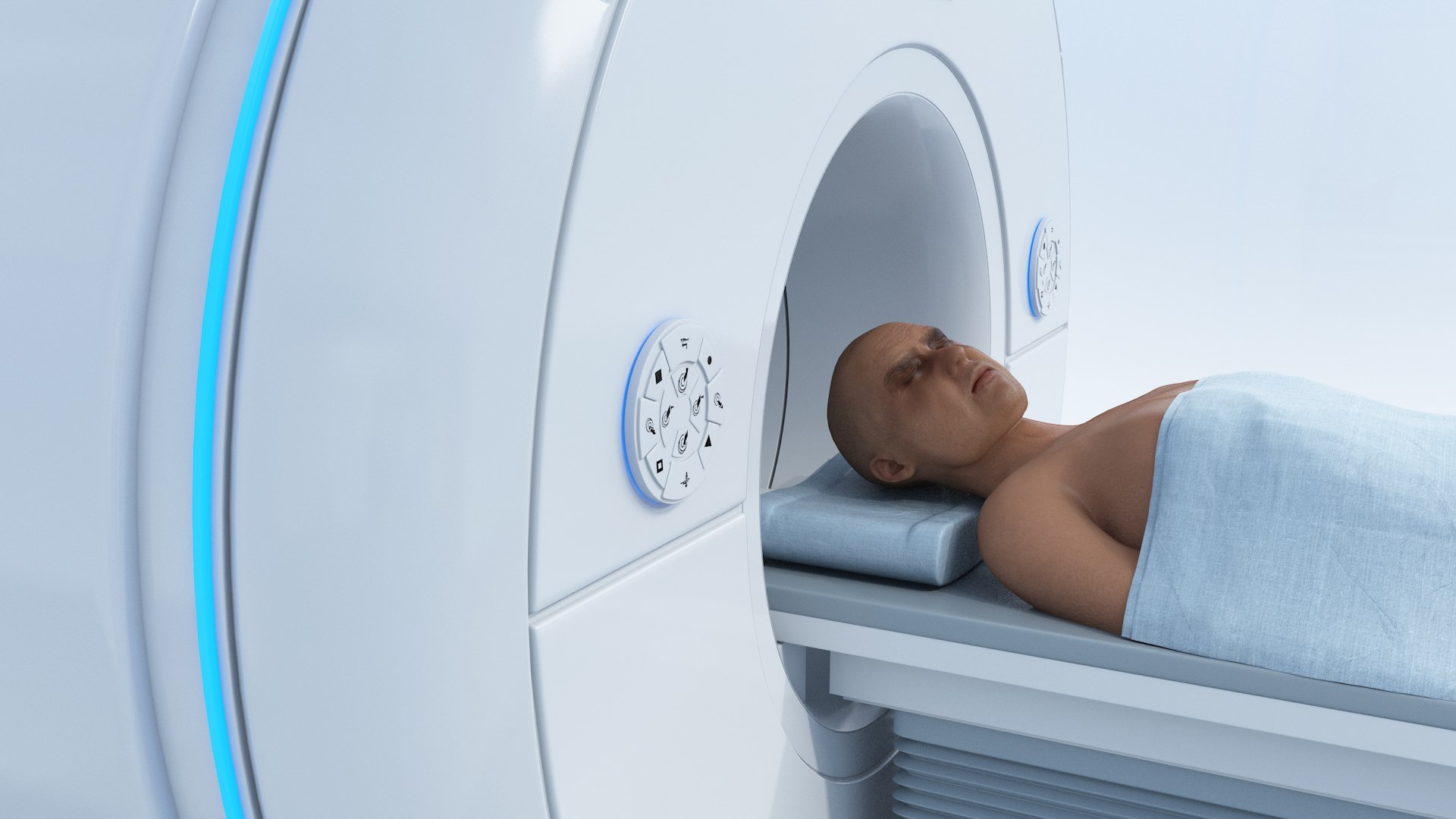MRI Room with Patient 3D - TurboSquid 2138182
