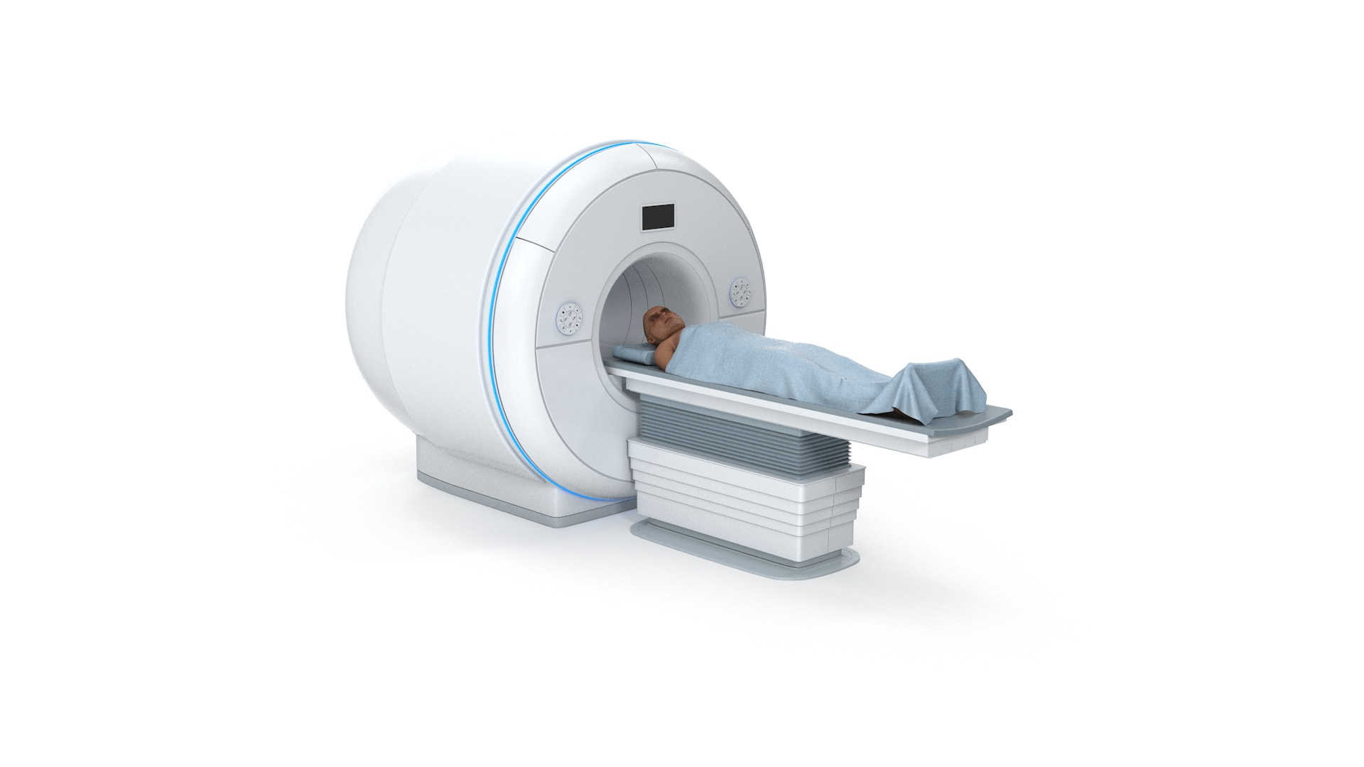 MRI Room with Patient 3D - TurboSquid 2138182