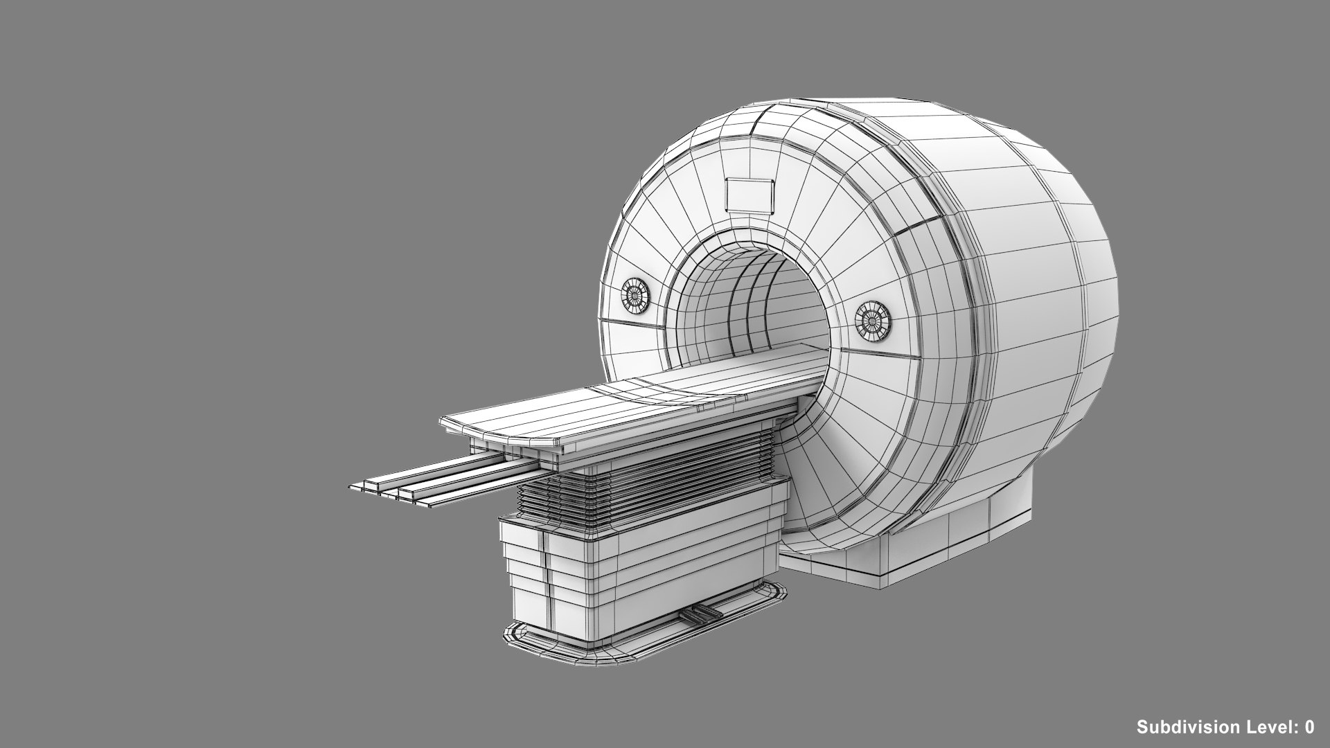 MRI Room with Patient 3D - TurboSquid 2138182