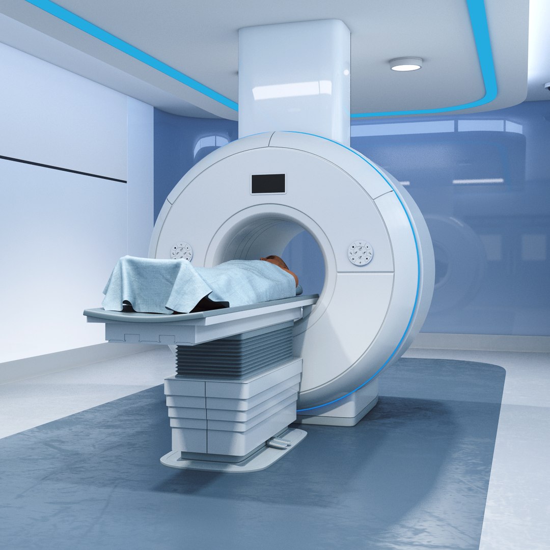 MRI Room with Patient 3D - TurboSquid 2138182