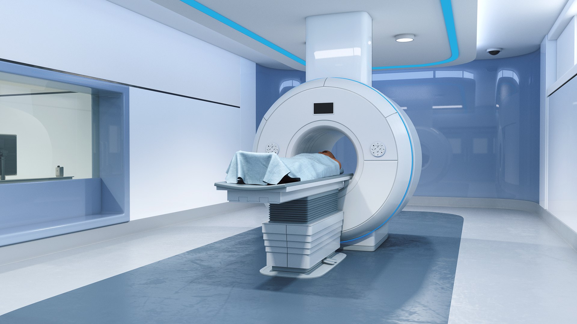 MRI Room with Patient 3D - TurboSquid 2138182