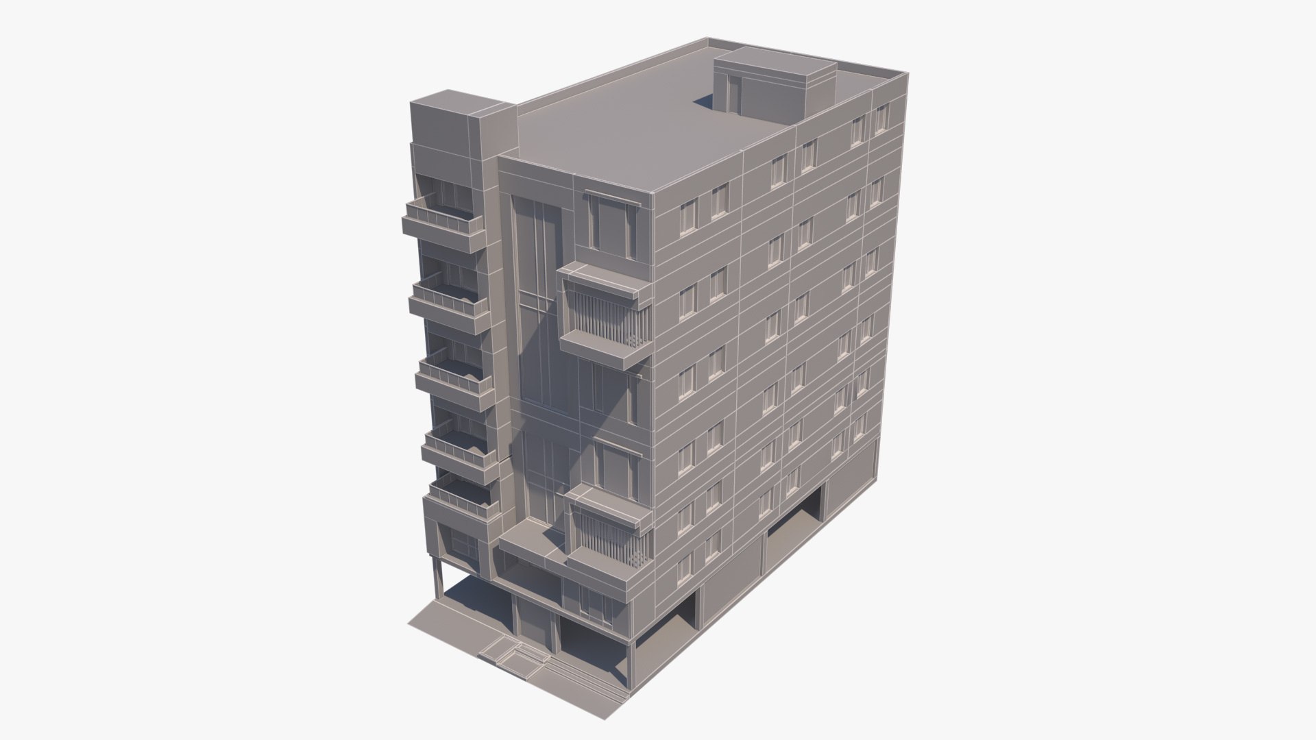 Building 12 3D - TurboSquid 2091312