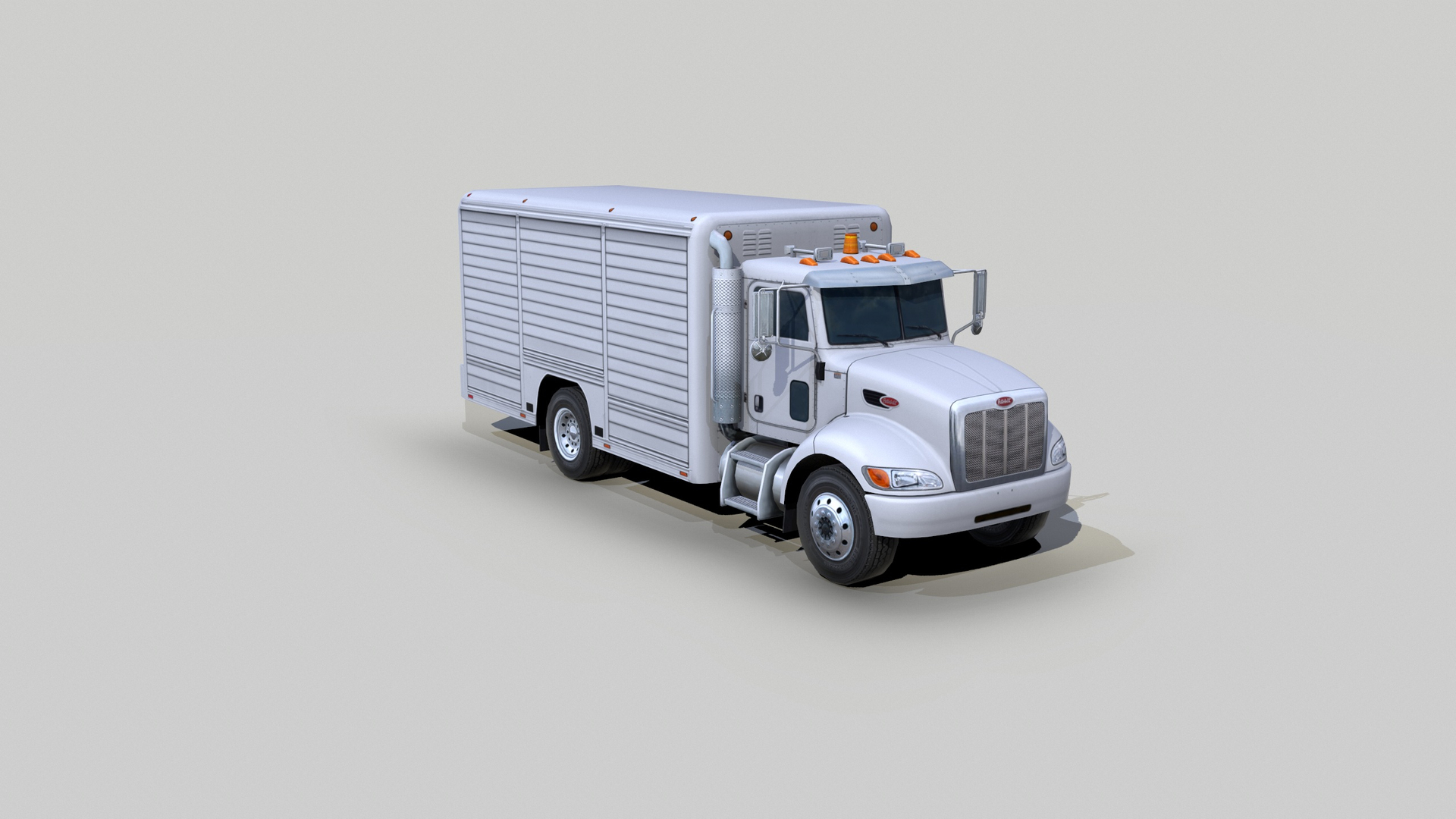 3D Peterbilt 335 2006 Beverage S02 Model - TurboSquid 2061869