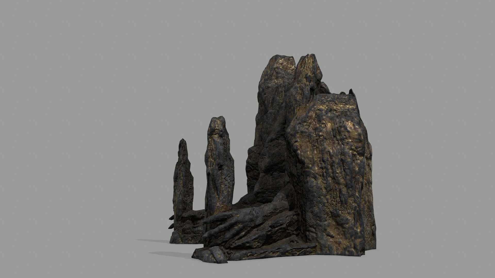 3D Rock Gate - TurboSquid 2148151
