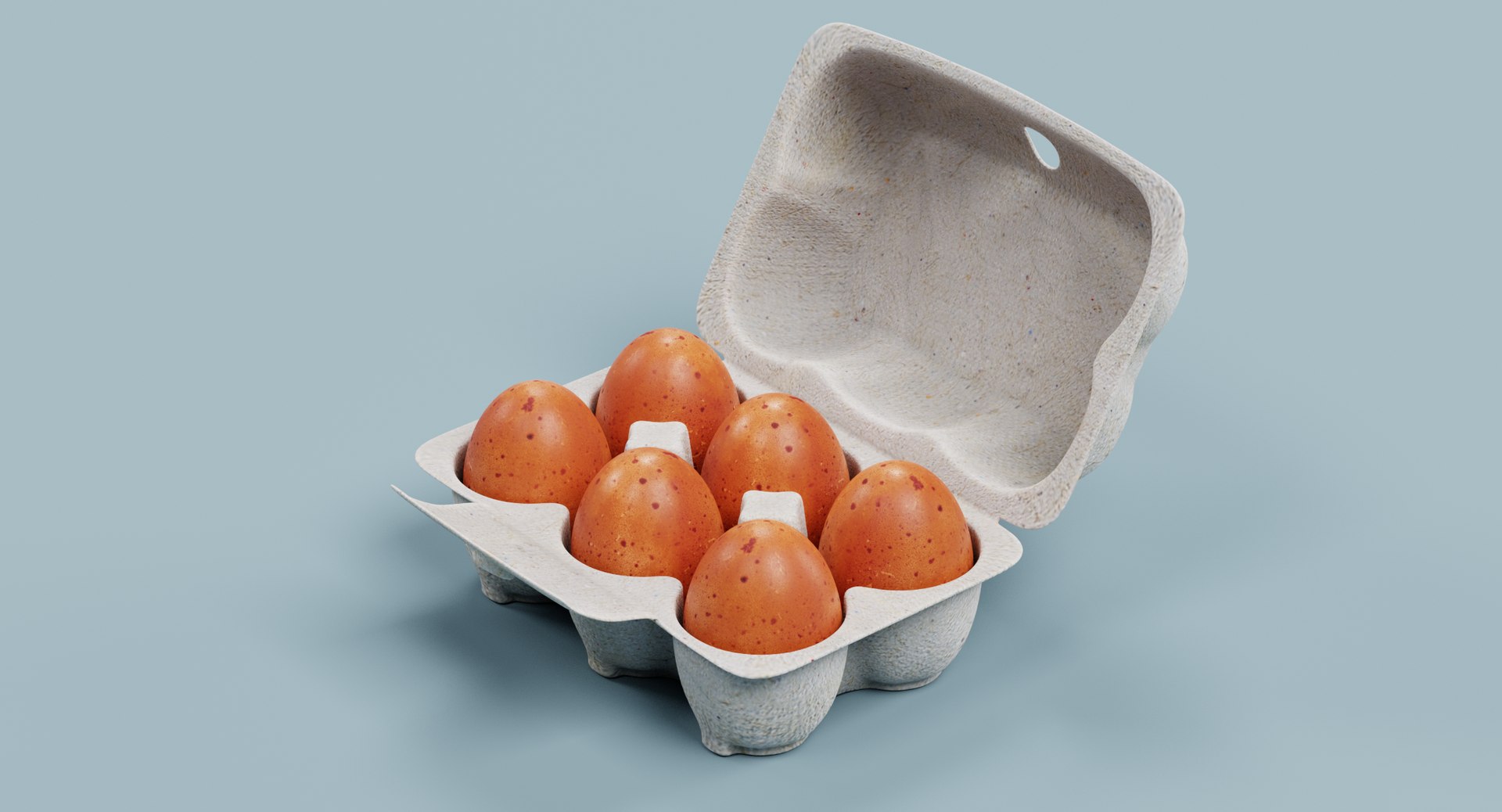 Eggs box 3D model - TurboSquid 1274038