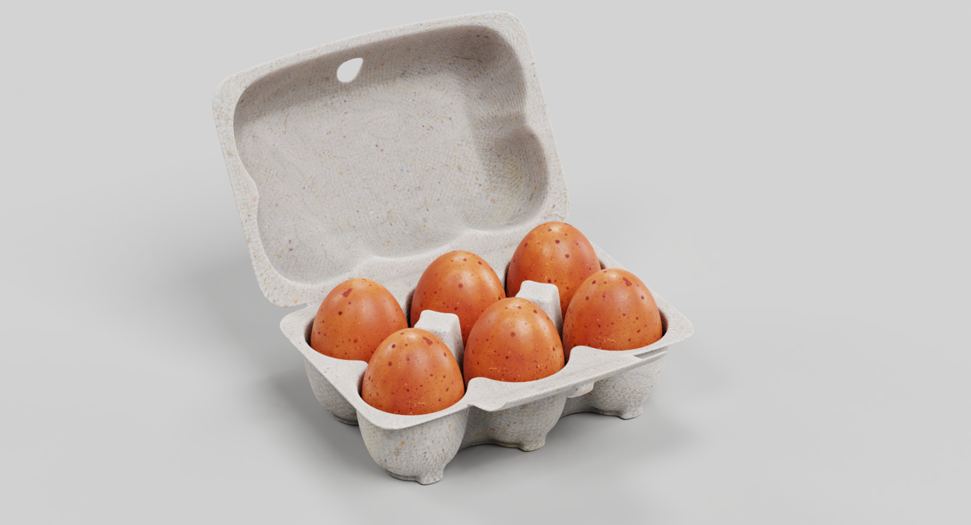 Eggs box 3D model - TurboSquid 1274038