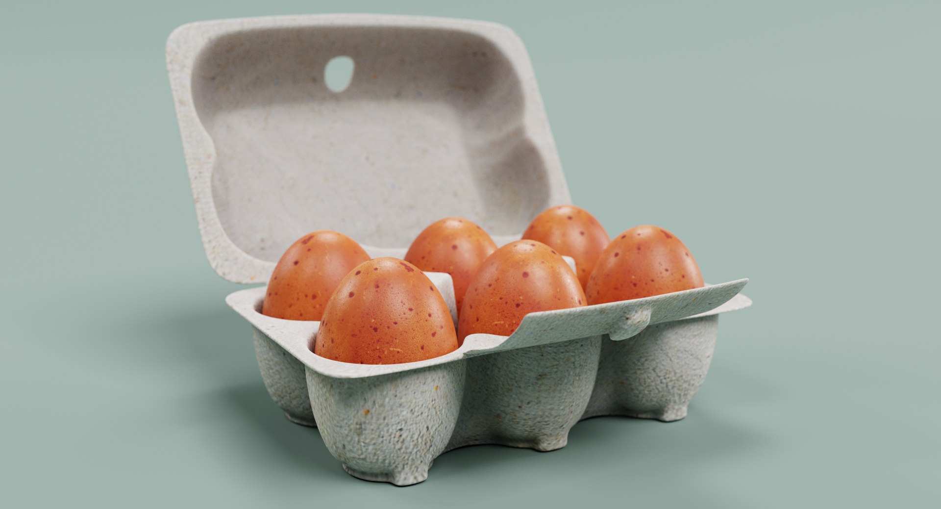 Eggs box 3D model - TurboSquid 1274038