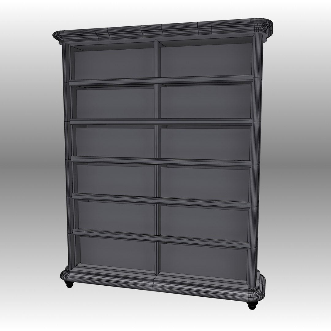 realistic bookshelf max
