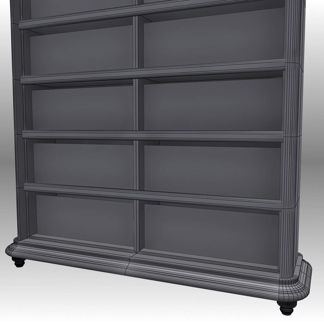 realistic bookshelf max