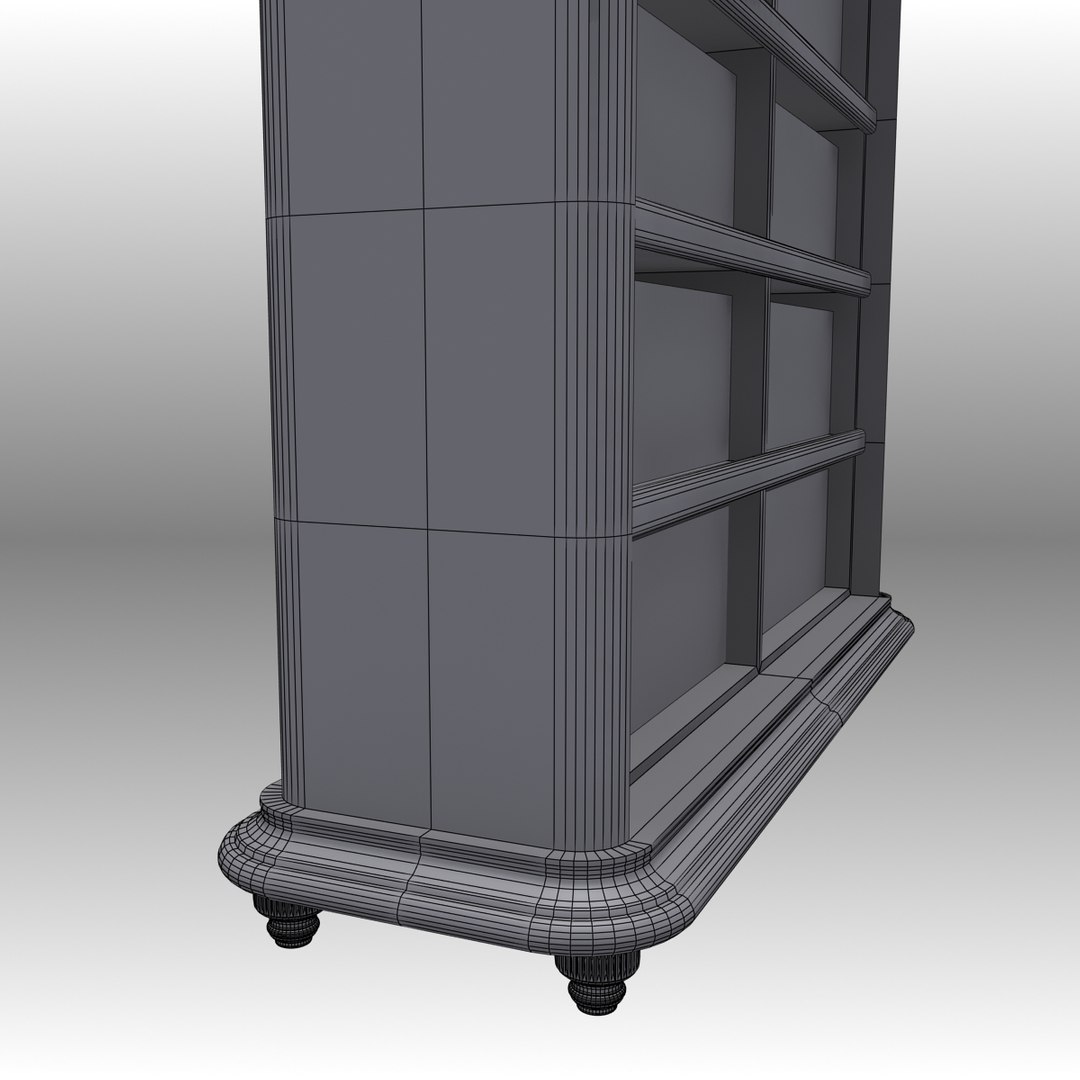 realistic bookshelf max
