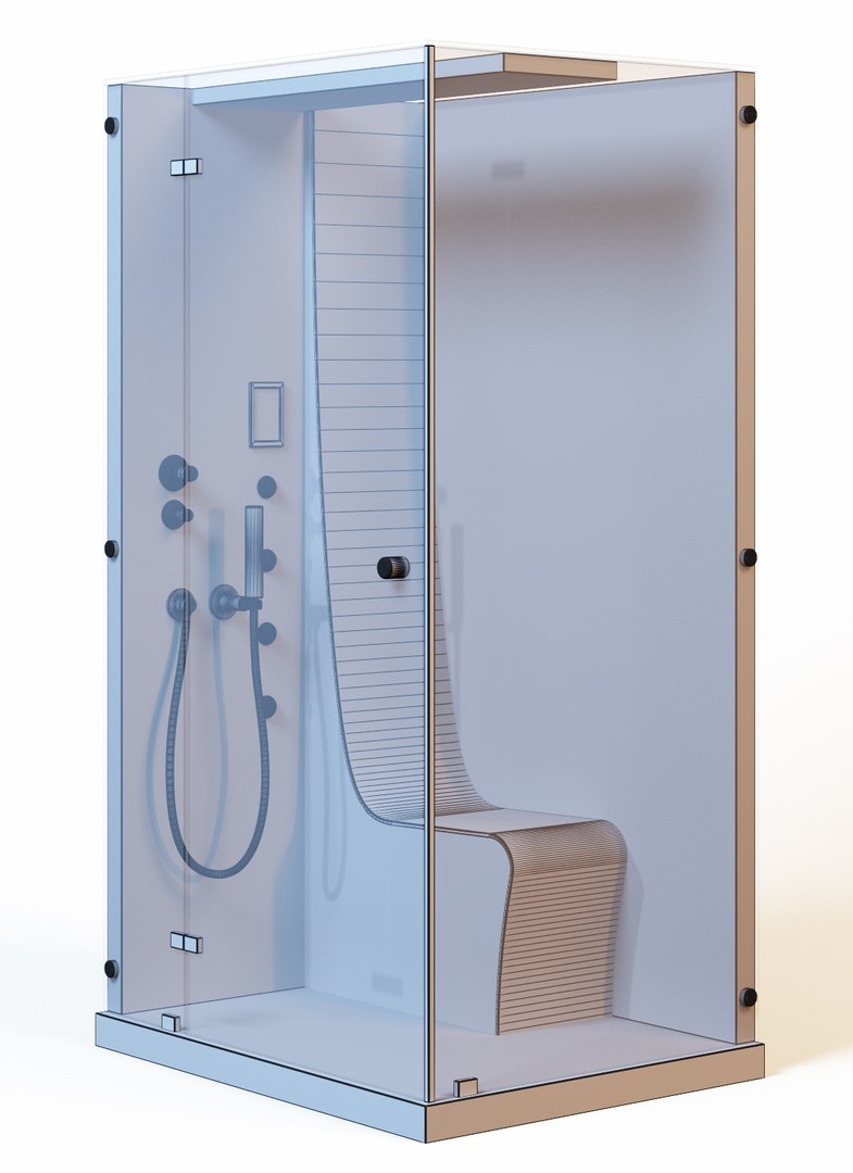 Shower Modern 3d Model
